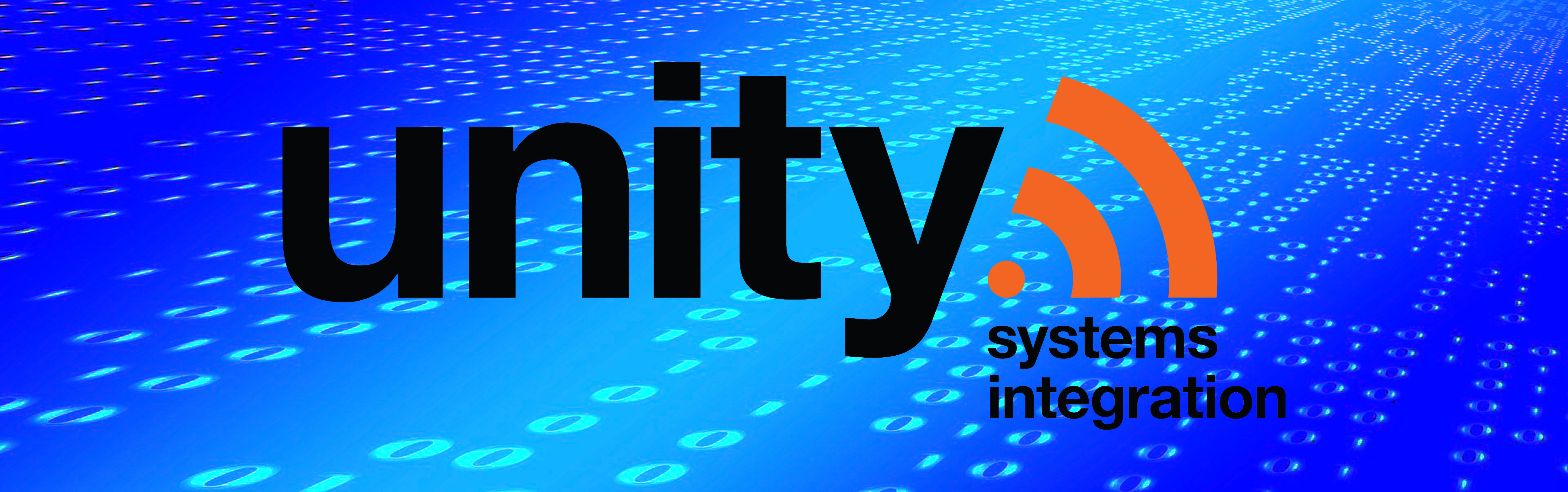 UNITY Blue Binary Banner