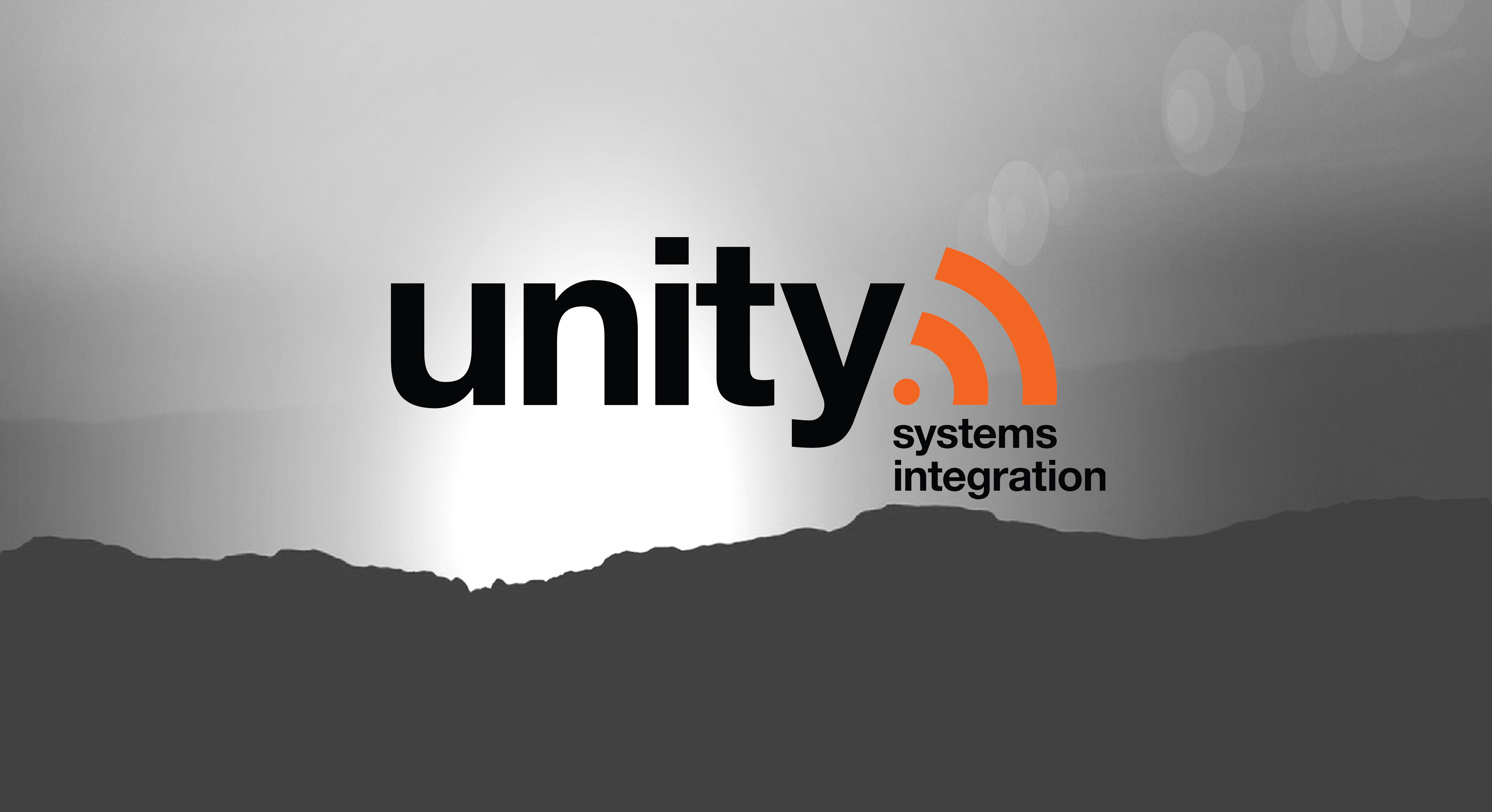 Unity B&W Banner with Orange2